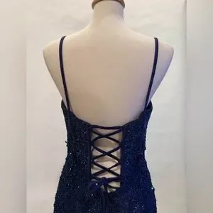 Sherri Hill | Dresses | Sherri Hill Navy Blue Prom Dress | Poshmark